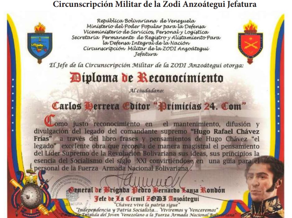 Frases y Pensamientos de Hugo Chávez, “El Legado” recibió ...